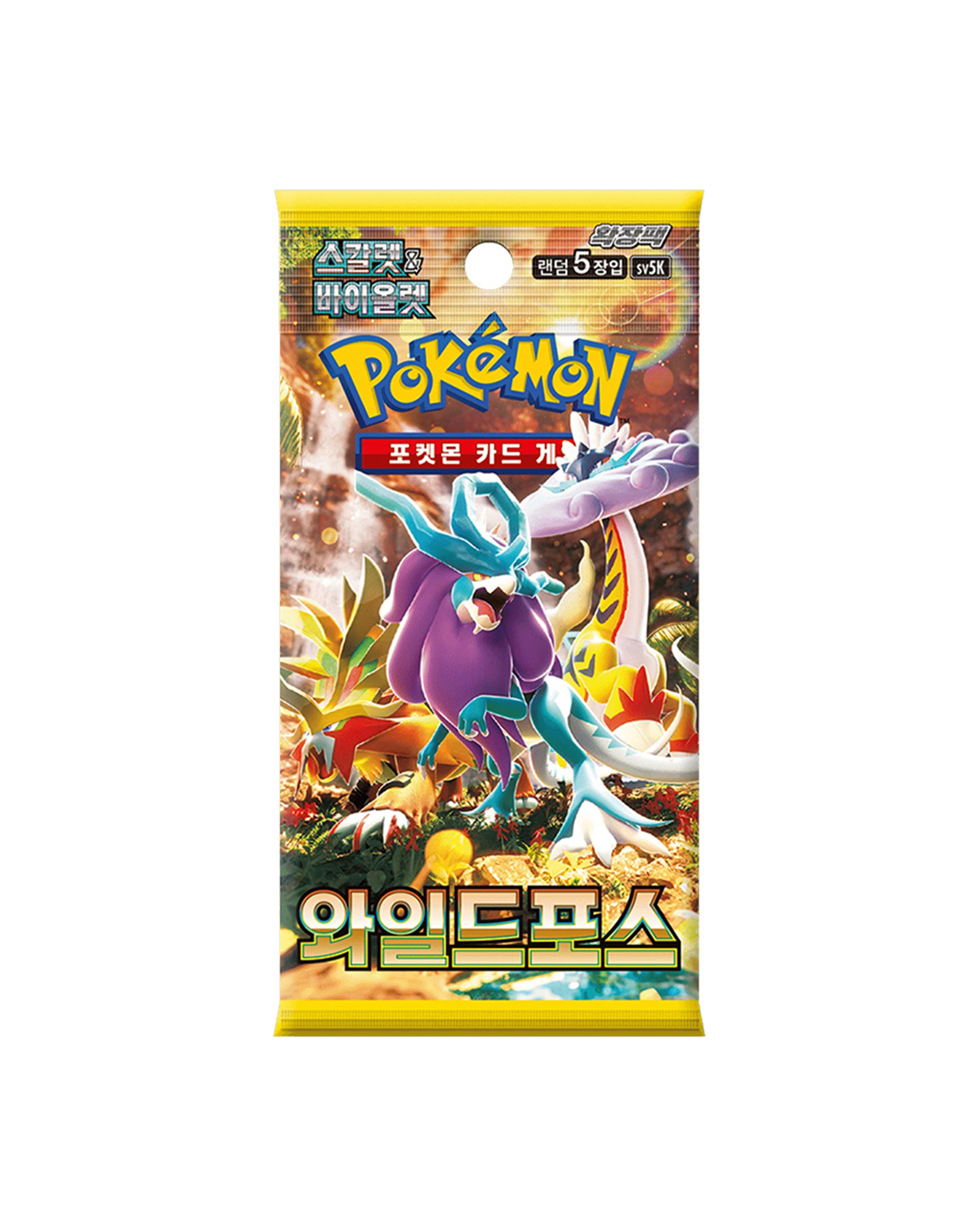 Pokémon TCG: Wild Force SV5K KOREAŃSKI - Booster Box (30)