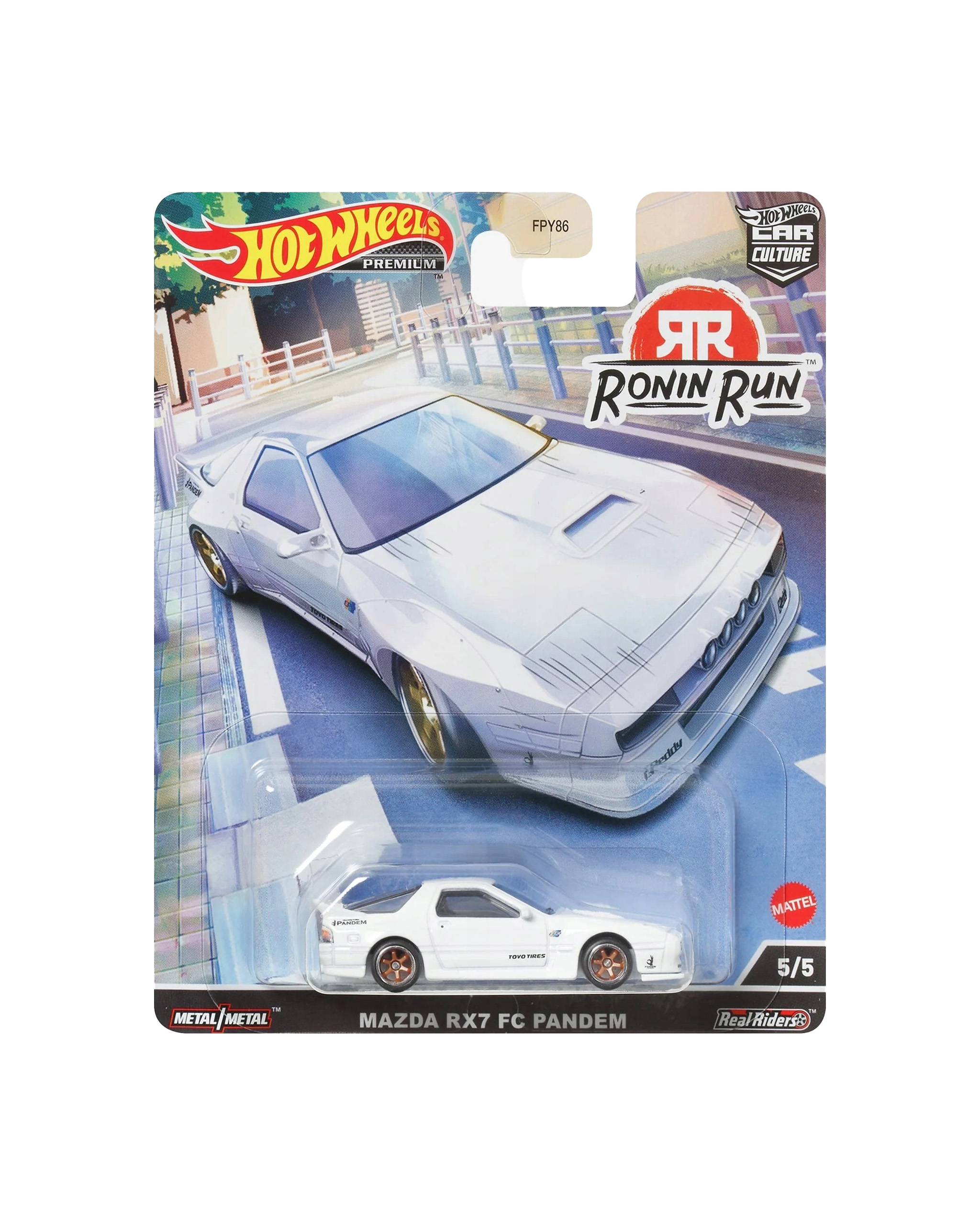 Mazda RX-7 FC Pandem Hot Wheels Premium Car Culture Ronin Run