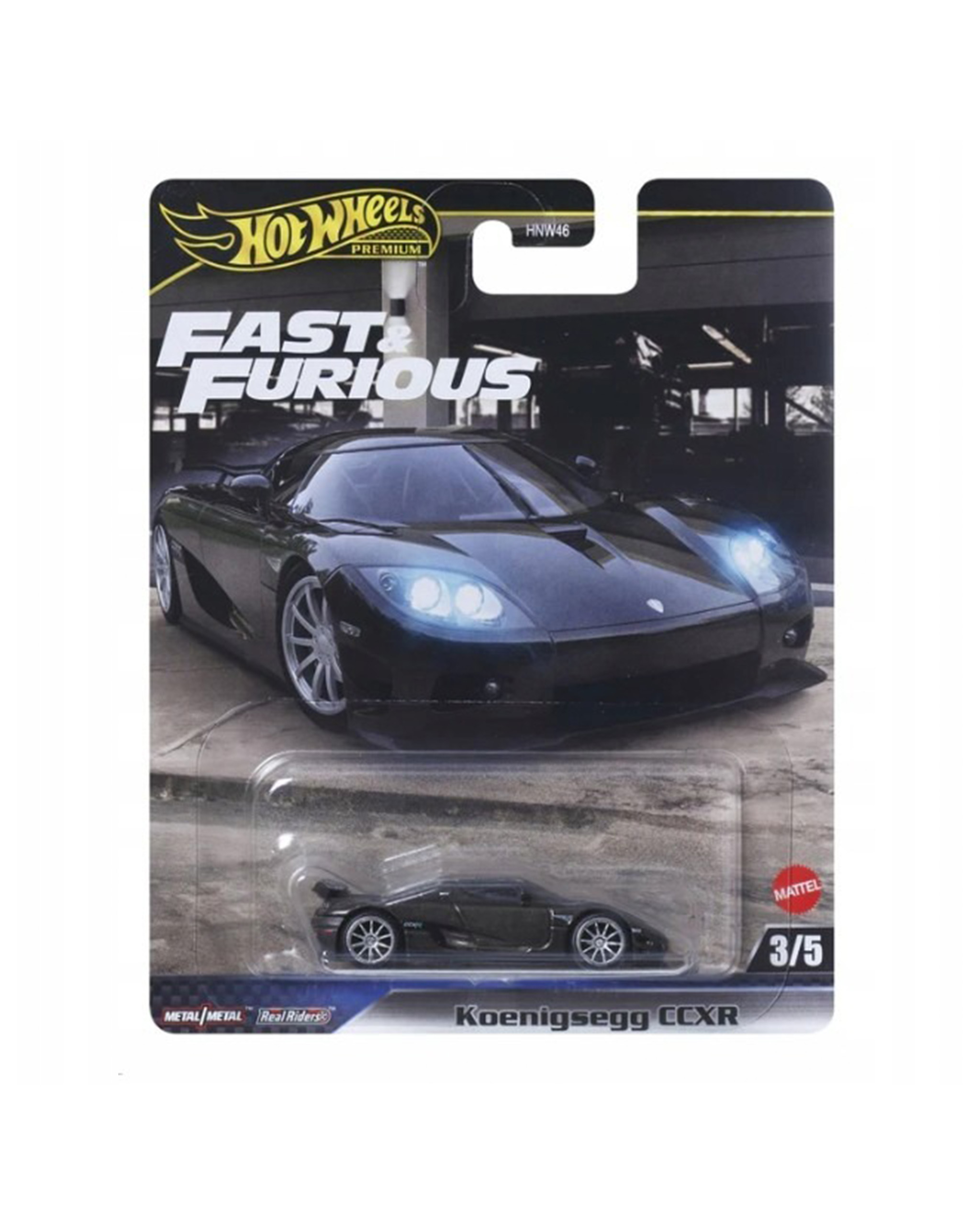 Koenigsegg CCXR Hot Wheels Premium Fast & Furious
